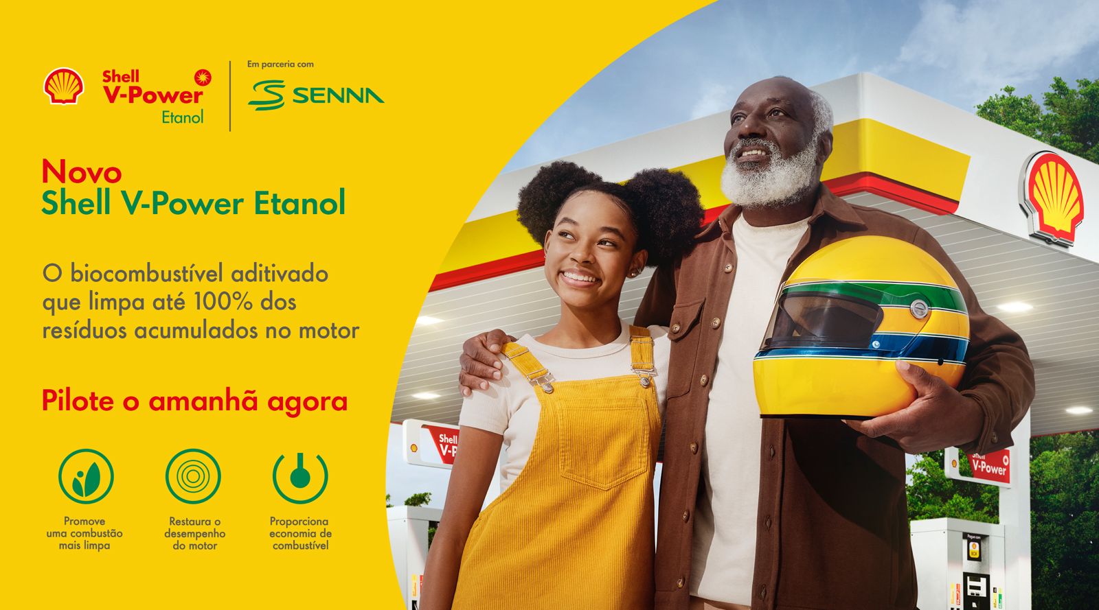 Raízen e marca Senna anunciam chegada do novo Shell V-Power Etanol no mercado – Automobilismo