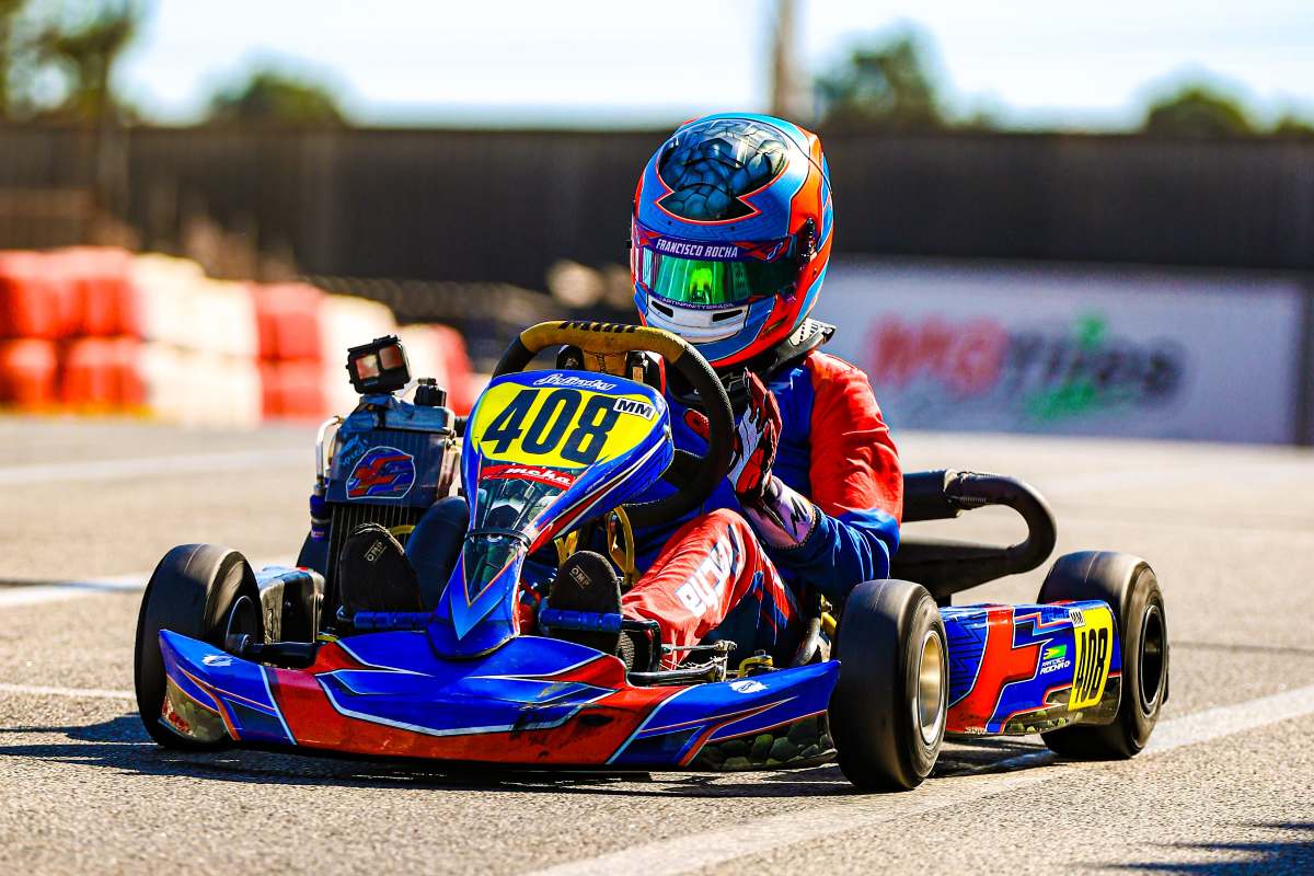 Francisco Rocha acelera na Rotax Júnior Max em busca de novos títulos ...