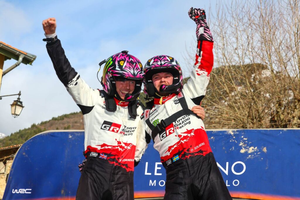 Solberg conquista vitória épica no Rali de Monte Carlo com 1-2-3 da ...