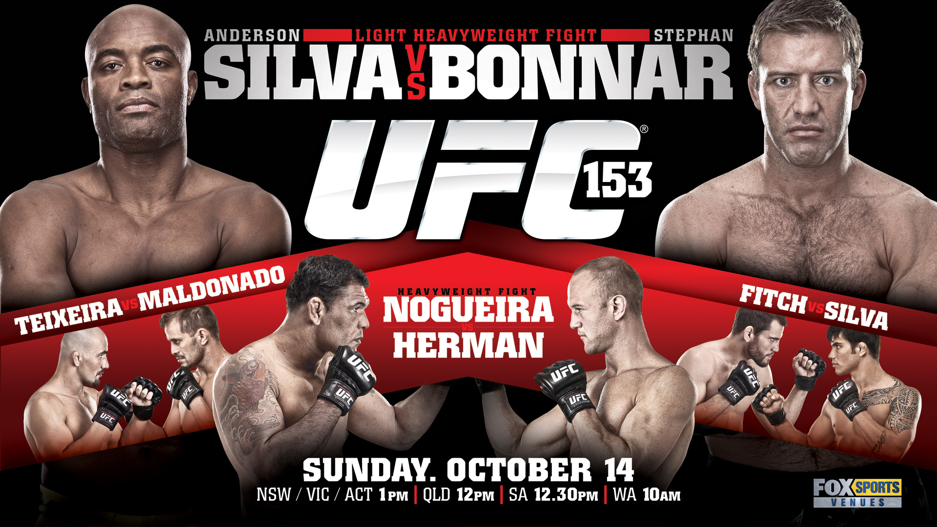 Veja o trailer do UFC Rio 153 com Anderson Silva como estrela principal ...